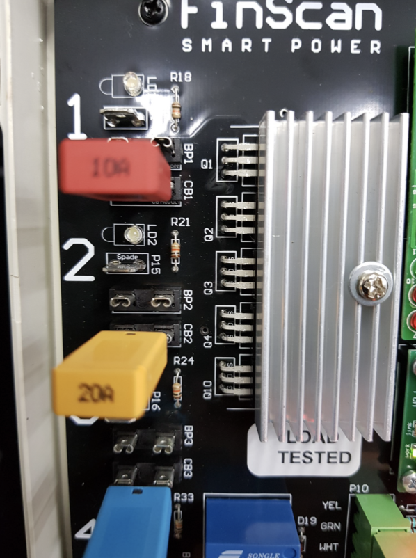 The Finscan Screen is not working and How to Manually Over Ride